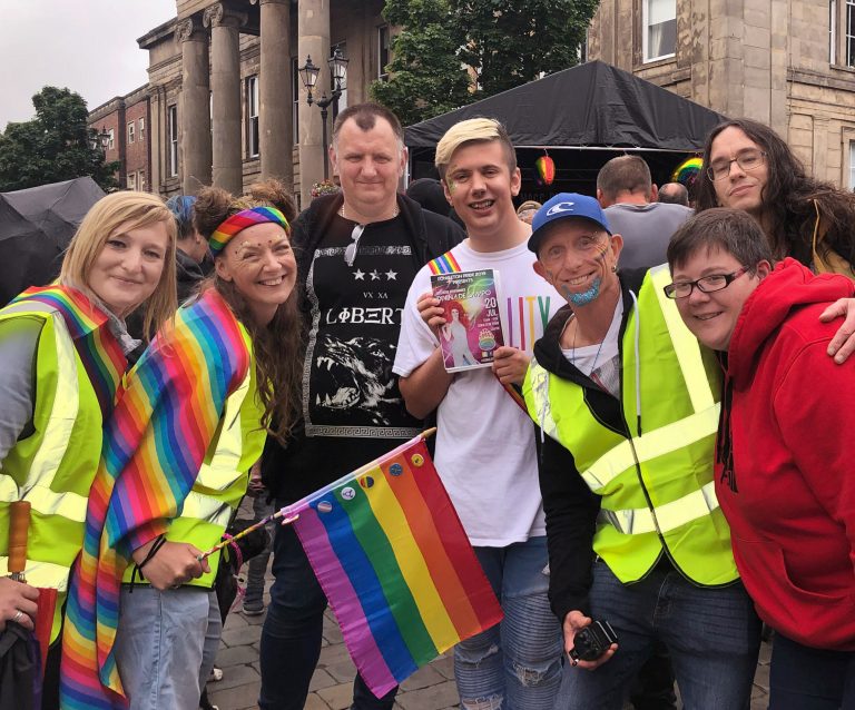 Congleton Pride team visits Macclesfield Pride – Congleton Pride