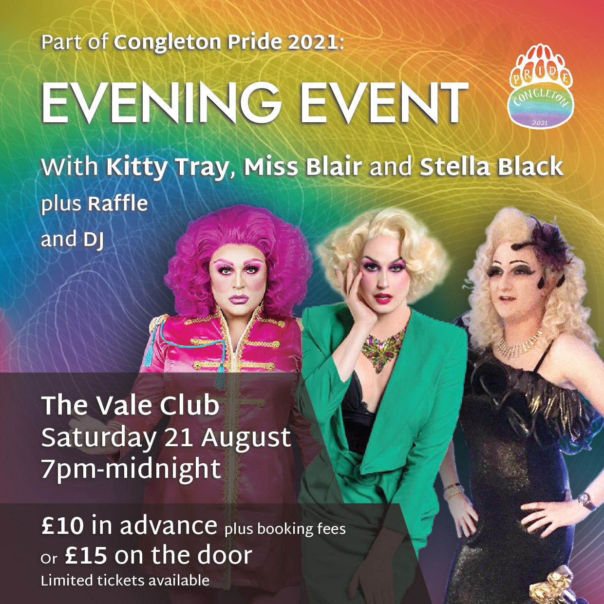 Evening Event Tickets On Sale Congleton Pride evening-event-tickets-on-sale-congleton-pride